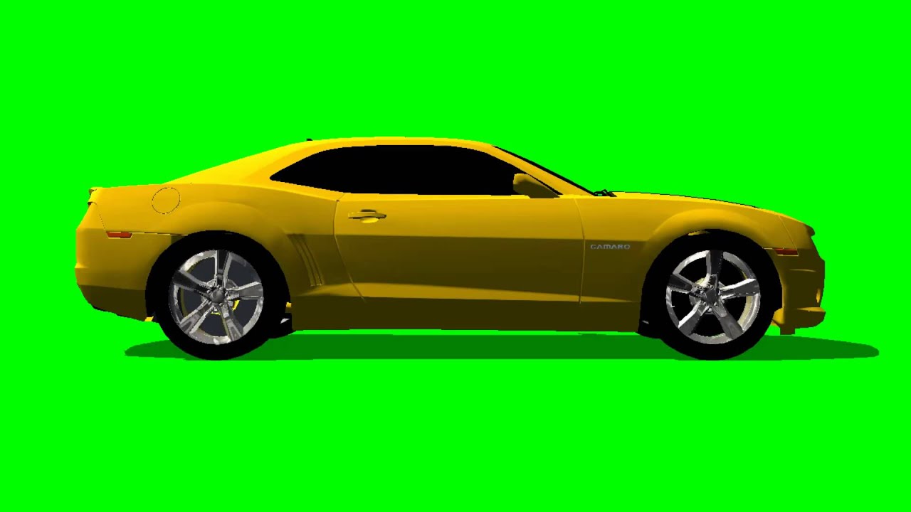 Transformers Bumblebee - green screen effects - free use