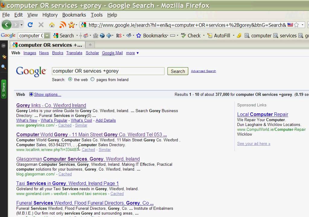 How to use the Google Search Engine more Effectively.