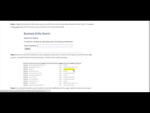 How to Get a Certificate of Good Standing in Kansas| Online