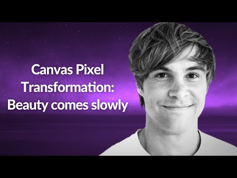Canvas Pixel Transformation: Beauty comes slowly | Victor Lebrun | Conf42 JavaScript 2020
