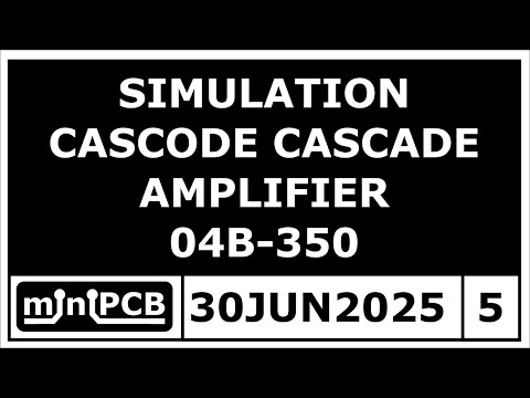LTspice Simulation of Cascode Cascade Amplifier