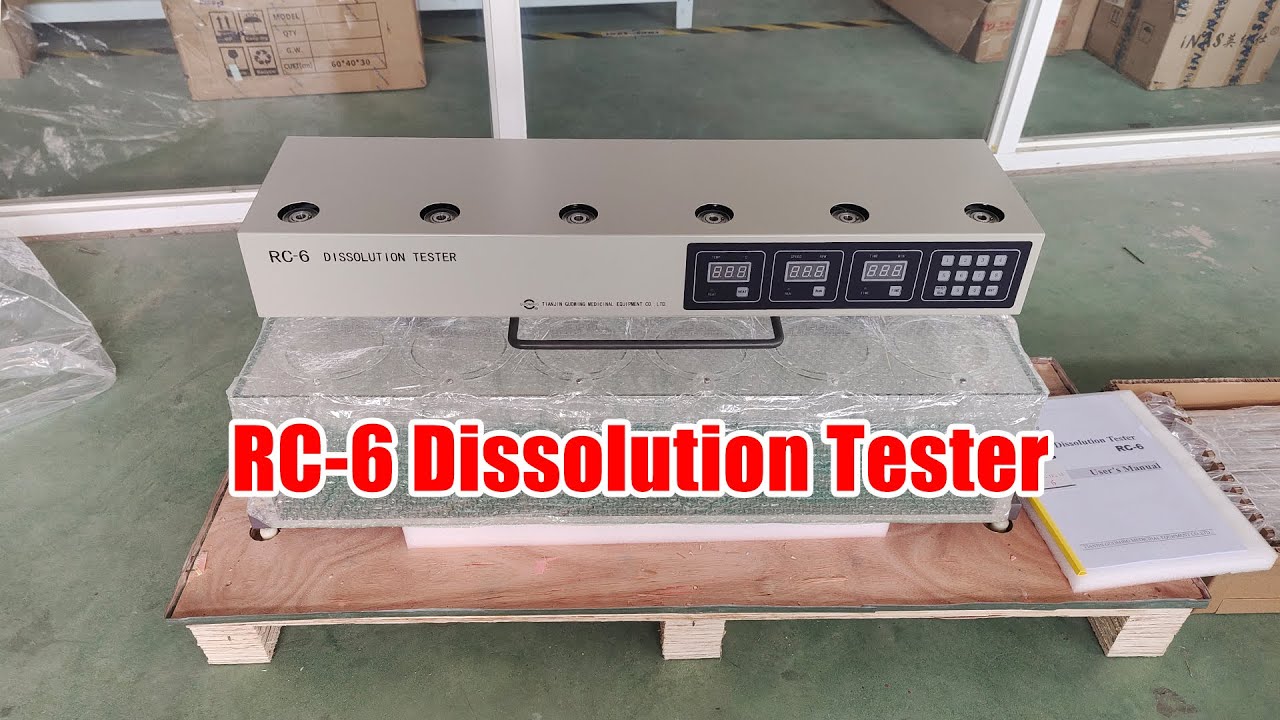 RC-6 Dissolution Tester from RobotDigg