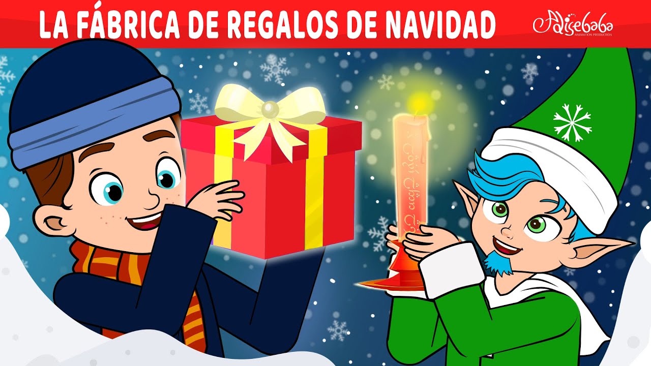 La Fábrica de regalos de Navidad | Cuentos infantiles para dormir en Español
