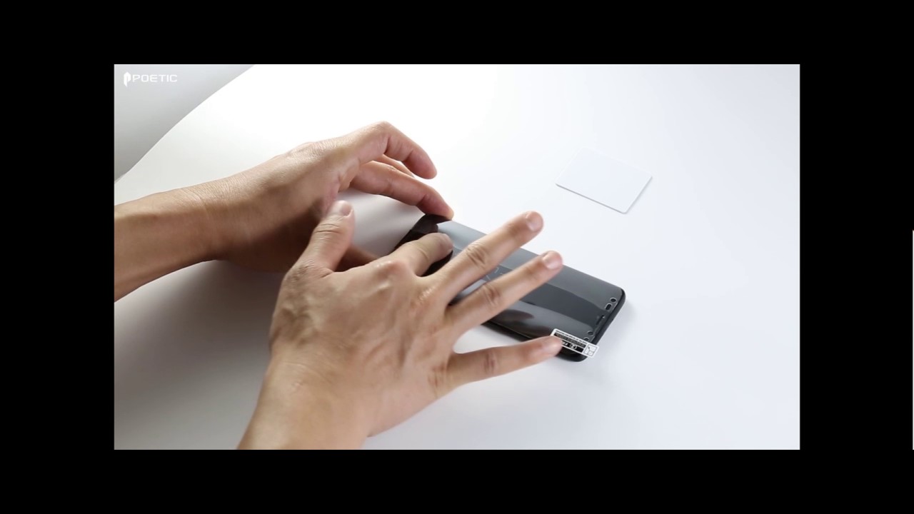 Installation Guide for Poetic Film Screen Protector
