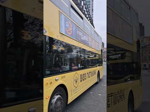 Bee Network - Go North West 3415 (Wright StreetDeck Micro Hybrid) (MX20 HVG) on 35 to Leigh #bus