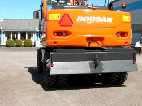 Doosan DX140W-5 Wheeled Excavator, 14 ton, 137 hp, Price from Rs.0/unit ...