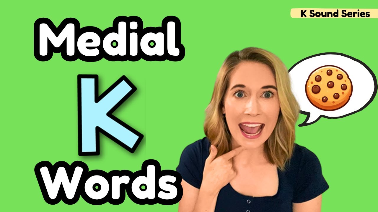 Speech Therapy: /k/ Sound in Medial Position | Great for Apraxia & Phonological Delays