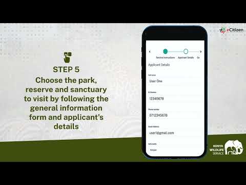 How to Pay Park Fees via E-Citizen