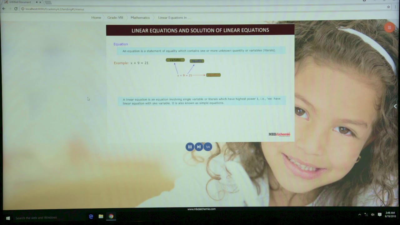 Introduction to Computer Aided Learning Program