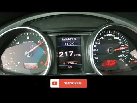 Audi Q7 6.0TDI V12 quattro acceleration