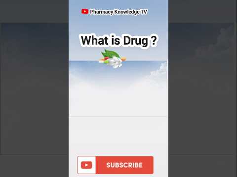 What is Drug ? Drug meaning in pharmacy !#drug #pharmacy #shorts #pharmacyknowledgetv #shorts