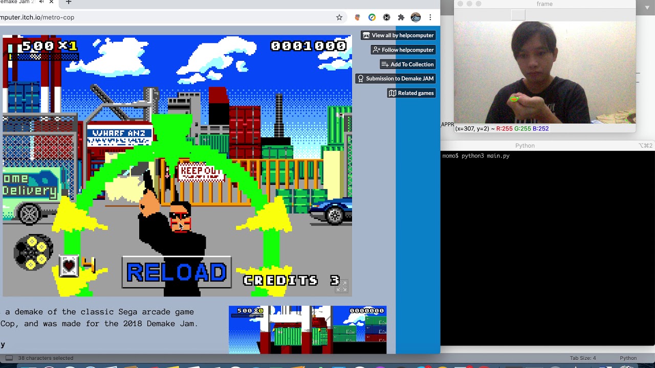 Mouse Control Using OpenCV and Python