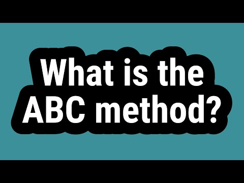 What is the ABC method?