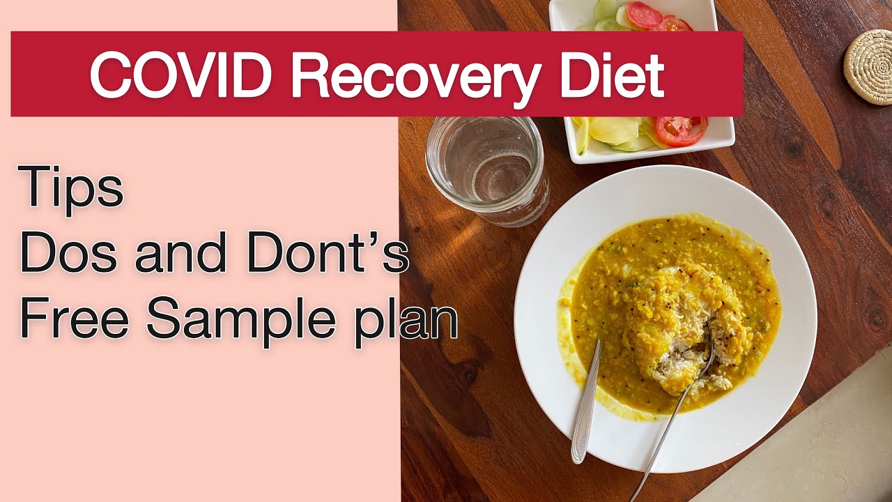 Diet for COVID Positive Patients - Guidelines + Plan