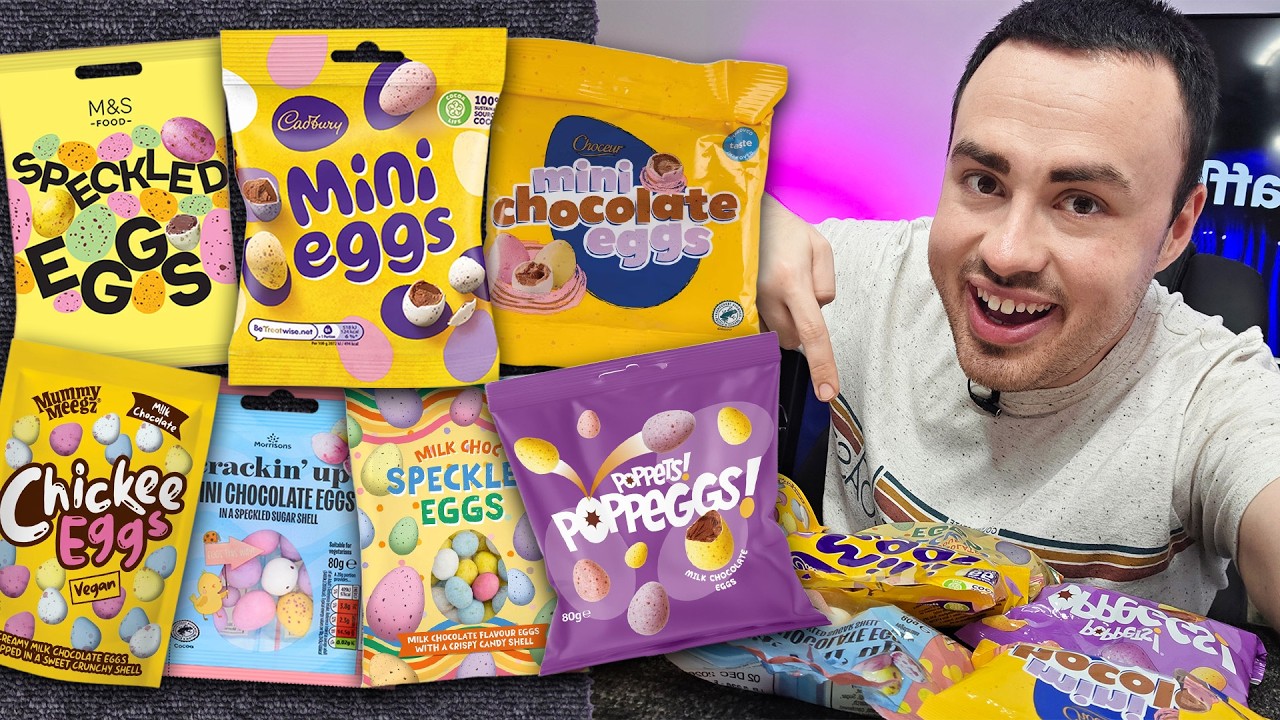 Which Mini Eggs are BEST? Cadbury vs. M&S, Aldi & more!