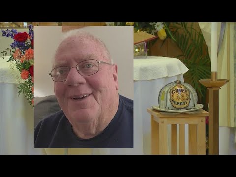 Funeral for former Albany fire Chief James Larson