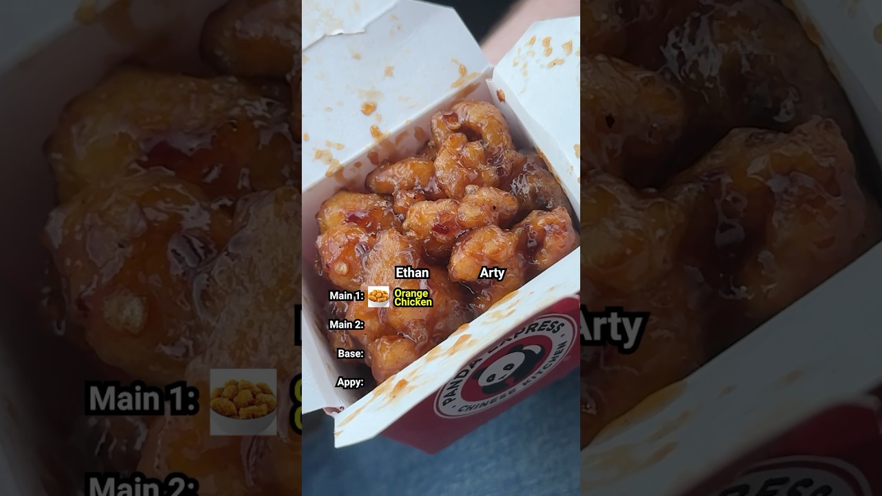 Drafting the Ultimate Panda Express Plate w/ @EthanTylerSmith