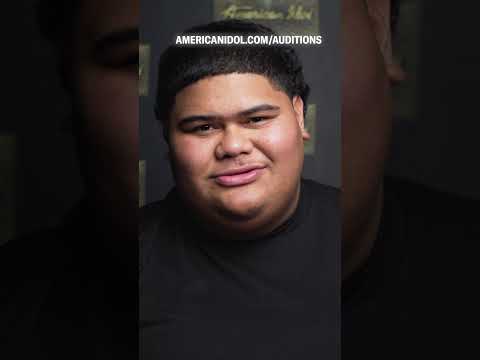 Iam Tongi auditioned to honor his Dad and the Polynesian culture. #AmericanIdol #Auditions