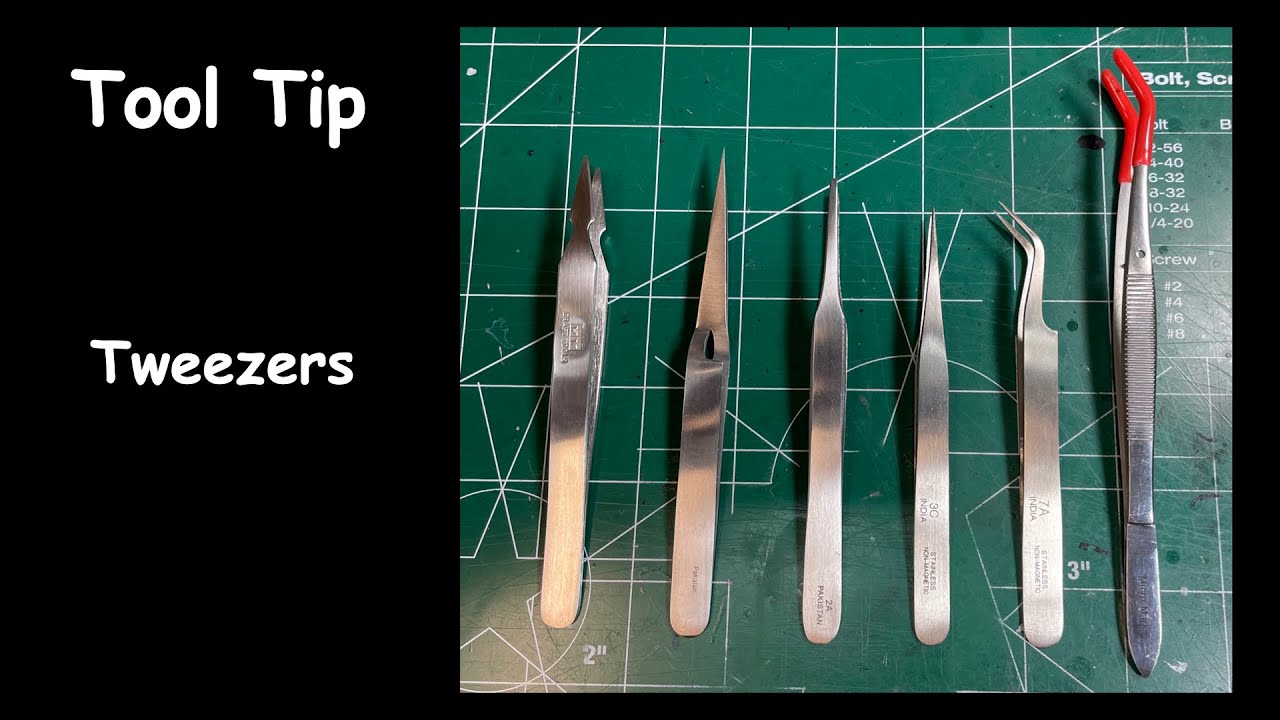 Tool Tip for building models, Tweezers.