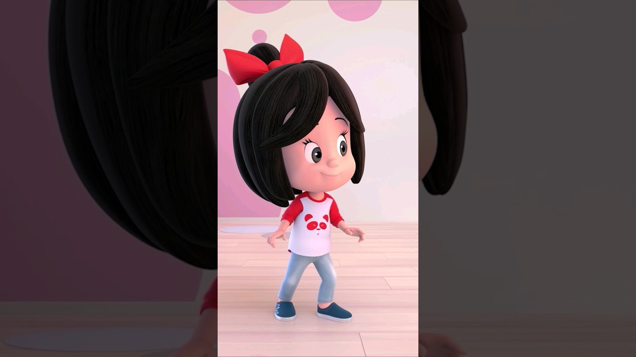 Partes del cuerpo ¡Con la canción es facilísimo aprenderlas! 🎶#aprende #videoeducativo #cleoycuquín