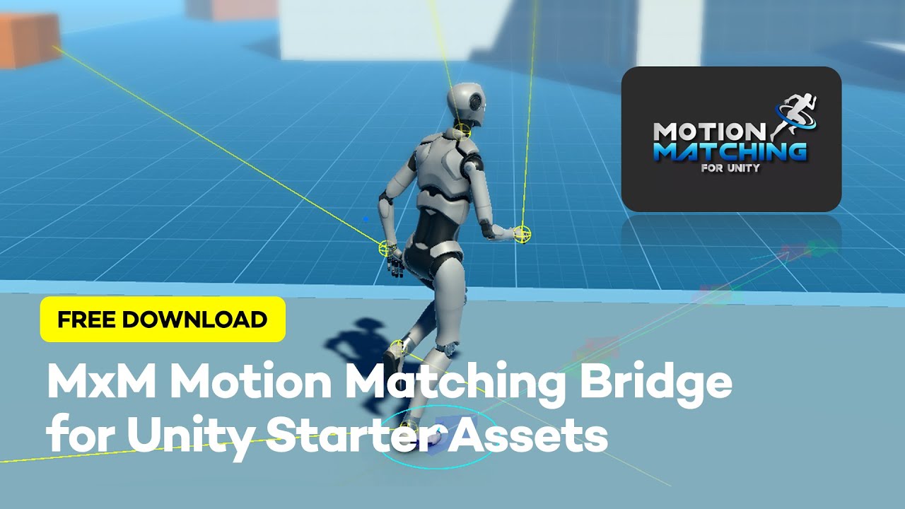 MxM Motion Matching x UNITY StarterAssets  - Unity 6.2