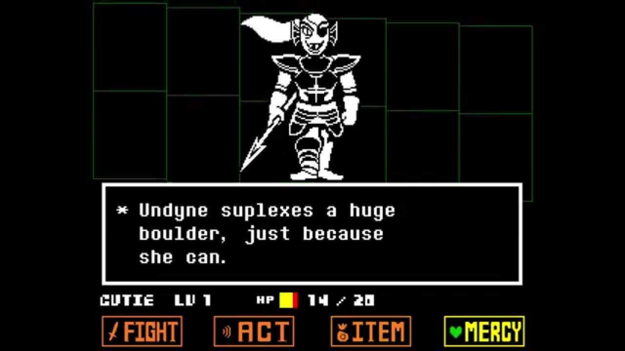 Undertale - Pissing Off Undyne (Easter Egg)
