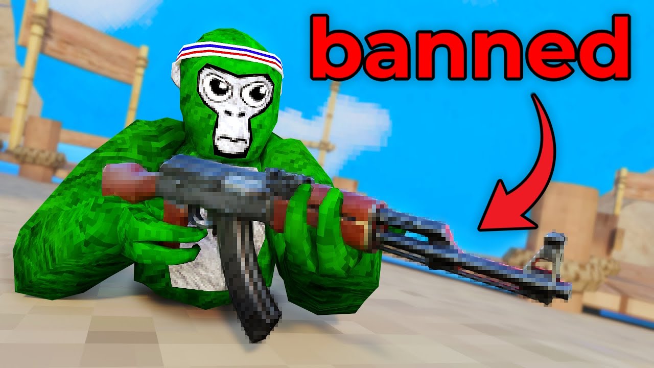 I Added Guns to Gorilla Tag...