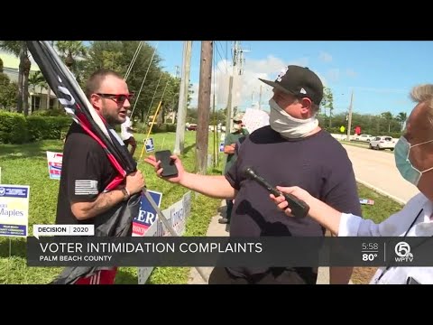Some say shouting at early Florida voting sites is intimidating