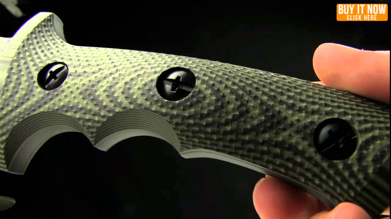 Treeman Knives Original 8" Combat Bowie Knife | Micarta | Blade HQ