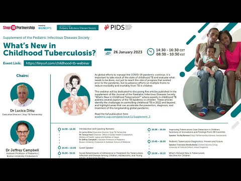 Webinar on What’s New in Childhood Tuberculosis?