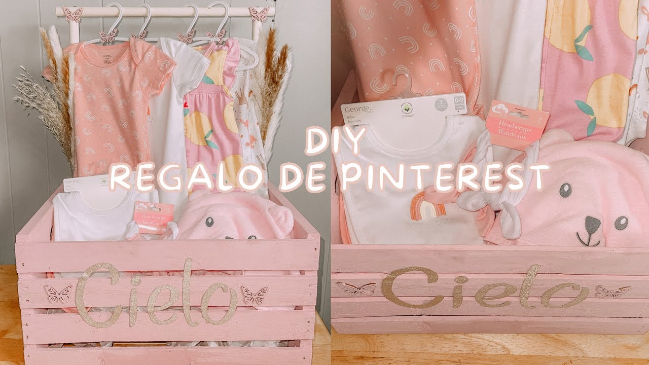 IDEA DE REGALO PARA BEBÉS INSPIRADO EN PINTEREST- DIY
