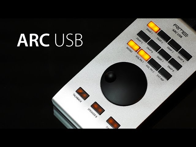 RME ARC USB Remote Controller for Fireface UFX+ | Kytary.de