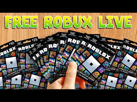 🔴GIVING 50,000 Robux to Every Viewer LIVE! (Roblox Robux Live) Free Robux Giveaway