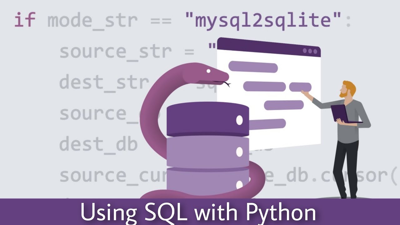 CURD operations in SQL using Python | Working With SQL Using Python