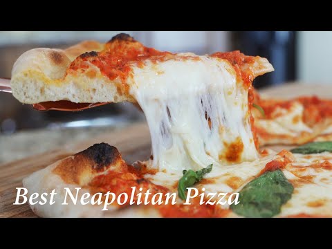 Delicious Italian Margherita Pizza with Home Oven - Homemade Italian Neapolitan Pizza