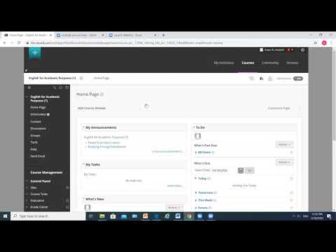 Sending an email to your students from Blackboard to their Gmail