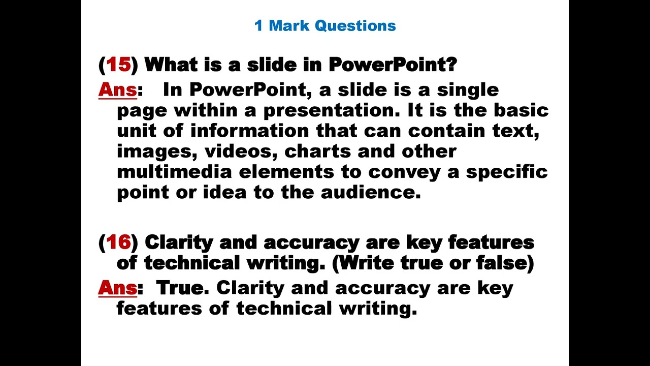 AEC English Communication II_FYUGP Semester 4_Probable Questions with Answers