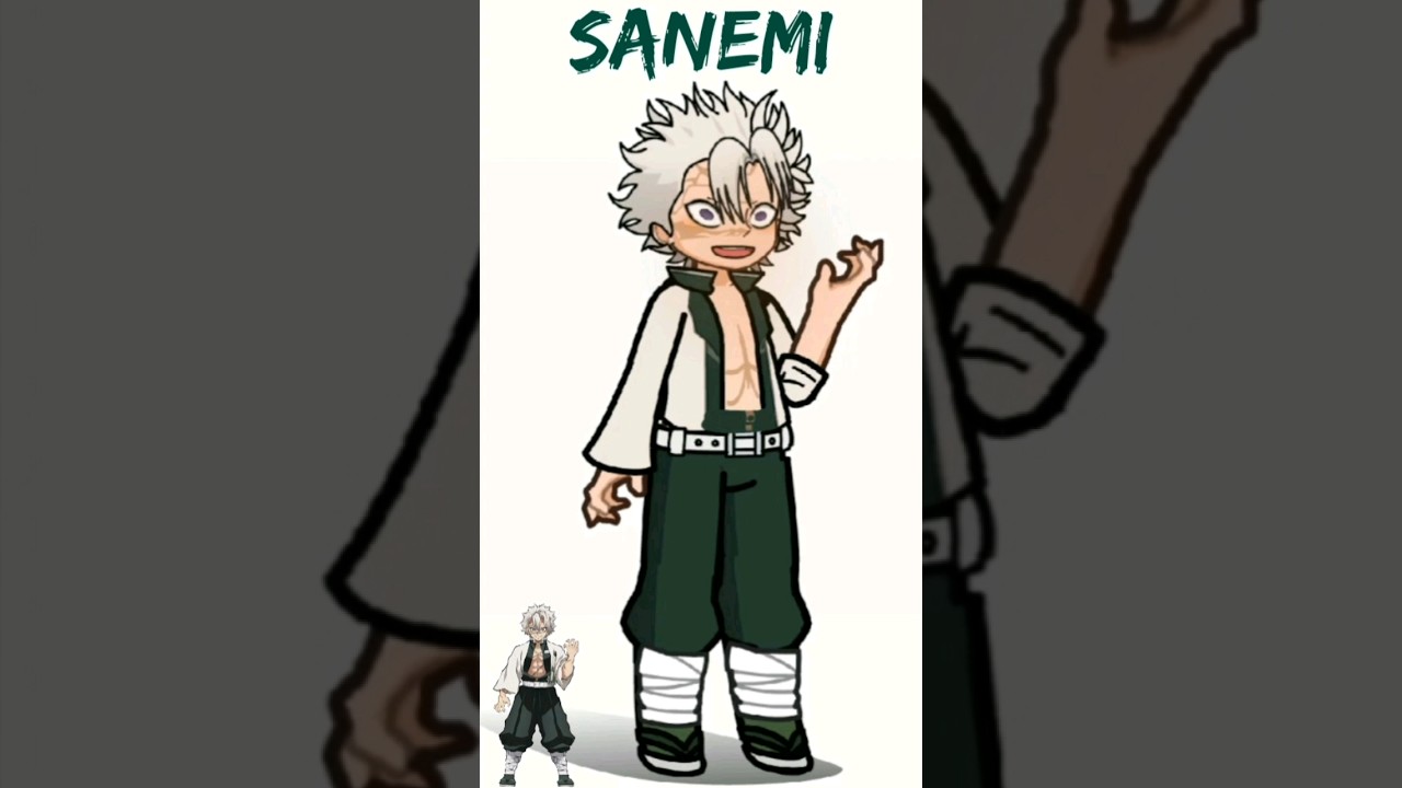💞SANEMI (Demon Slayer) in Gacha Life 2💞 #gl2 #demonslayer #trending