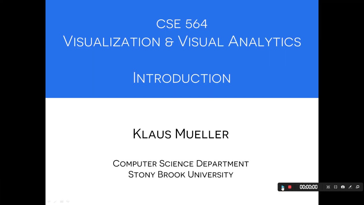 CSE 564 Visualization Intro lecture
