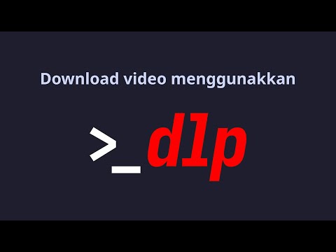 Cara download video menggunakkan yt-dlp