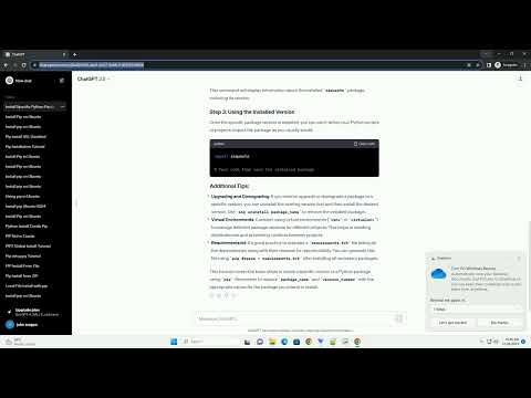 pip install a specific python version