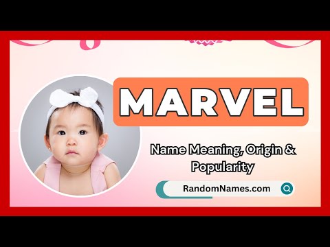 Marvel - Baby Girl Name Meaning, Origin & Popularity - RandomNames.com