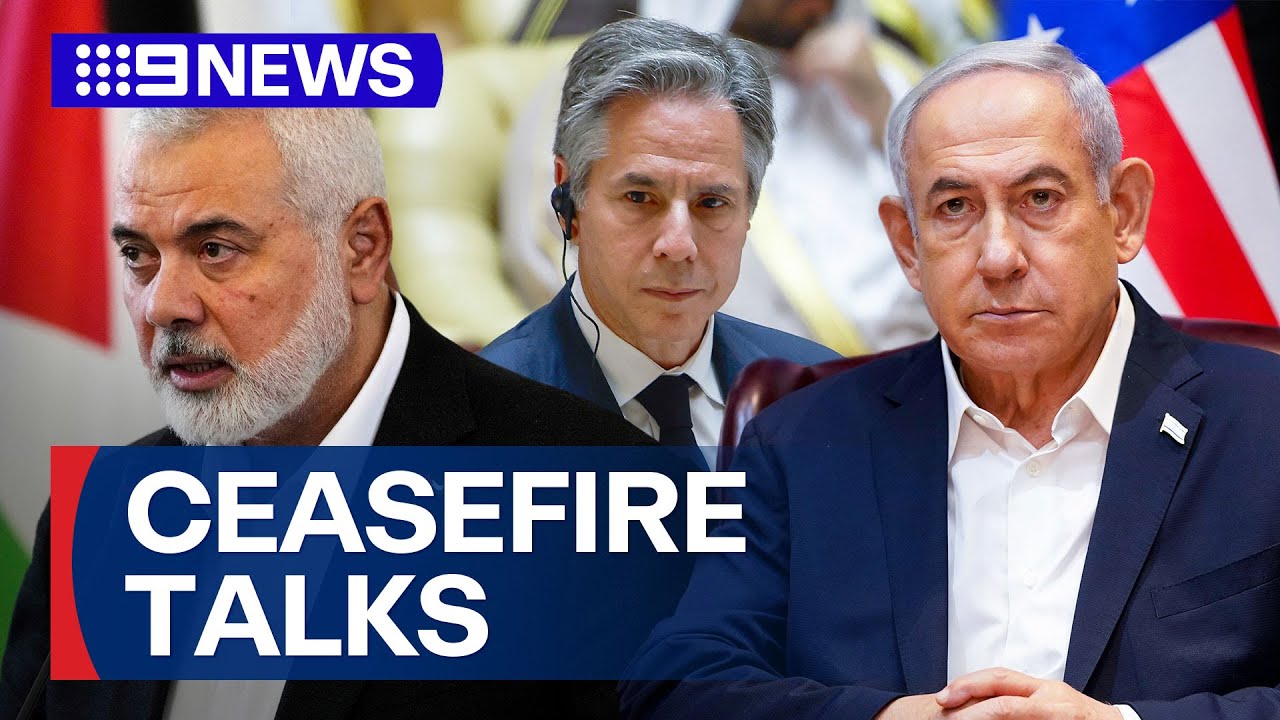 World leaders urge Hamas to accept ceasefire deal | 9 News Australia