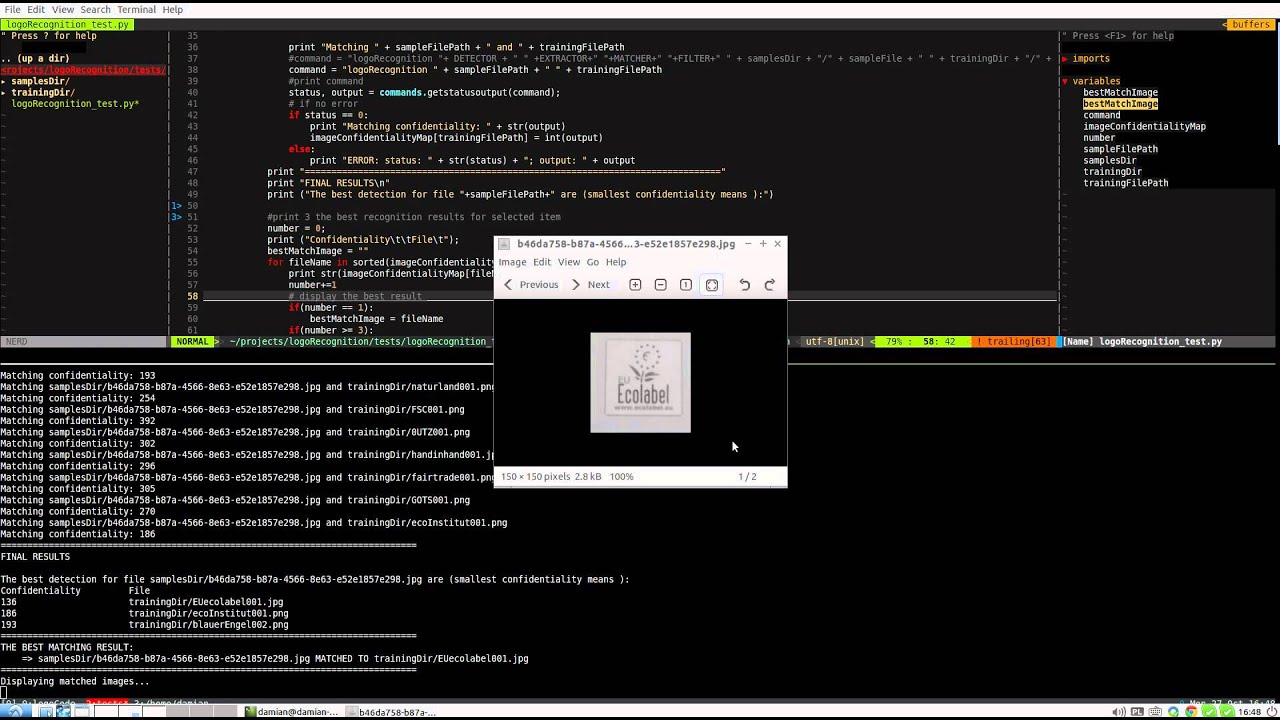Logo Recognition - demonstration