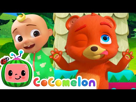 Peekaboo Song with Boba Bear | CoComelon Animal Time Nursery Rhymes for kids