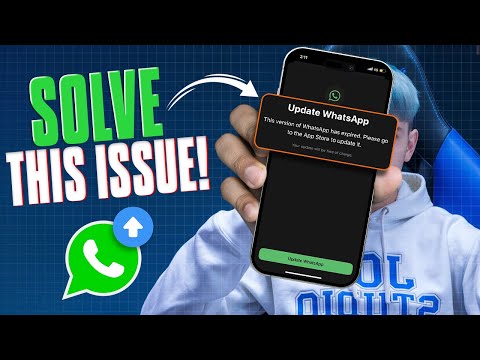 How to Fix “This Version of WhatsApp Has Expired” on iPhone | Update WhatsApp Easily