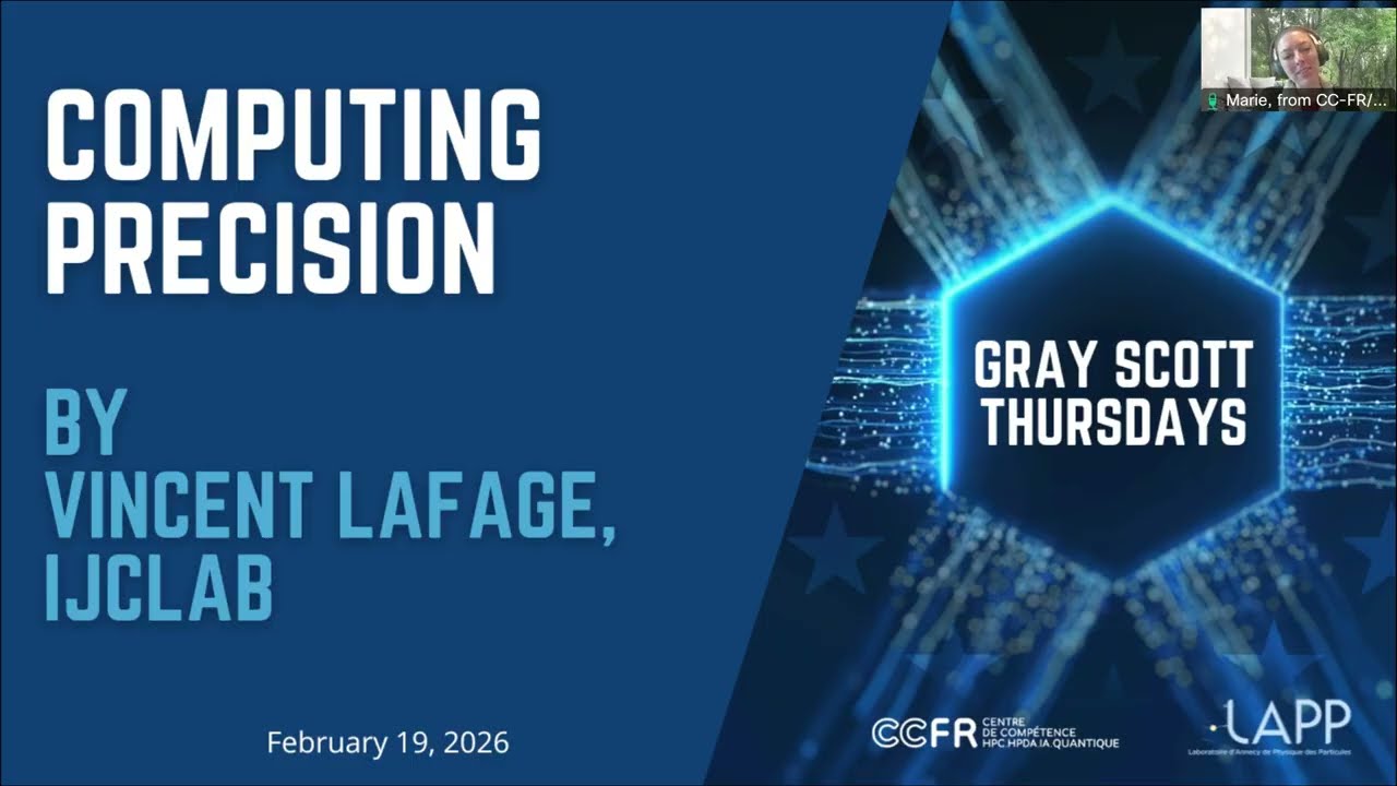 Webinar - Computing precision