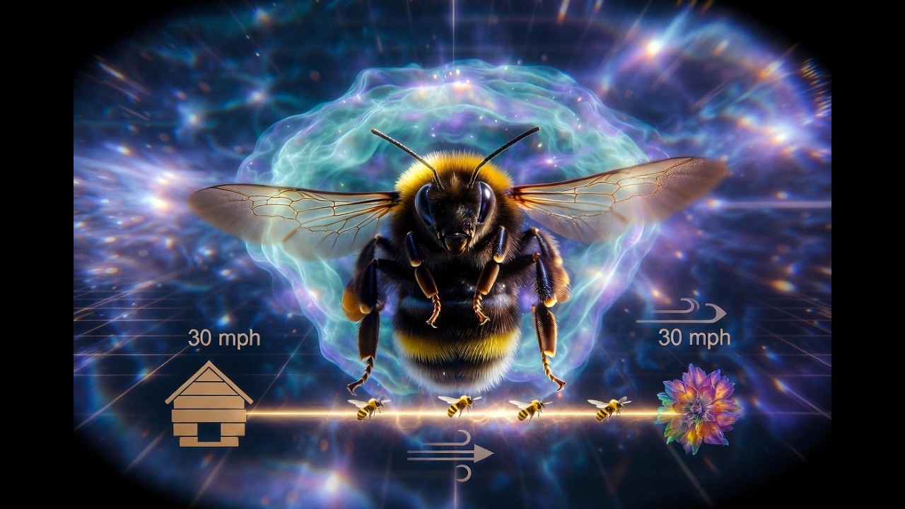Aether physics - Bumble Bees don't fly - They Levitate
