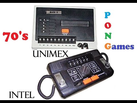 PONG Games - 1977 - Unimex & INTEL Telesports, back2back Repair.