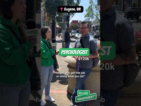 How much does a #Psychologist make in Eugene, OR๐? #salarytransparentstreet #salarytransparency